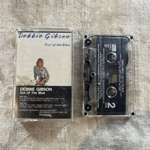 Atlantic | Media | Cassette Tape Debbie Gibson Out Of The Blue 987 ...